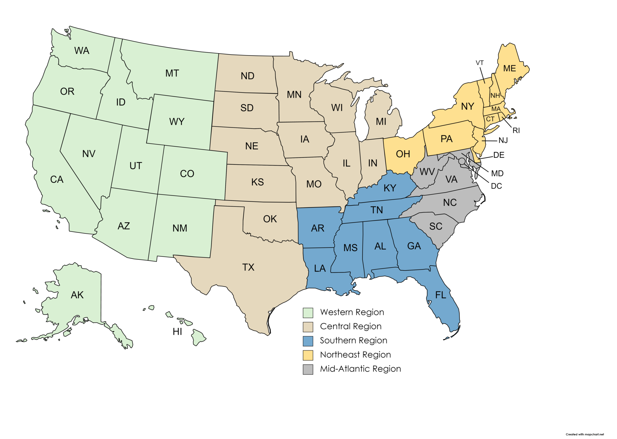 Regions and Coordinators | American Contract Compliance Association